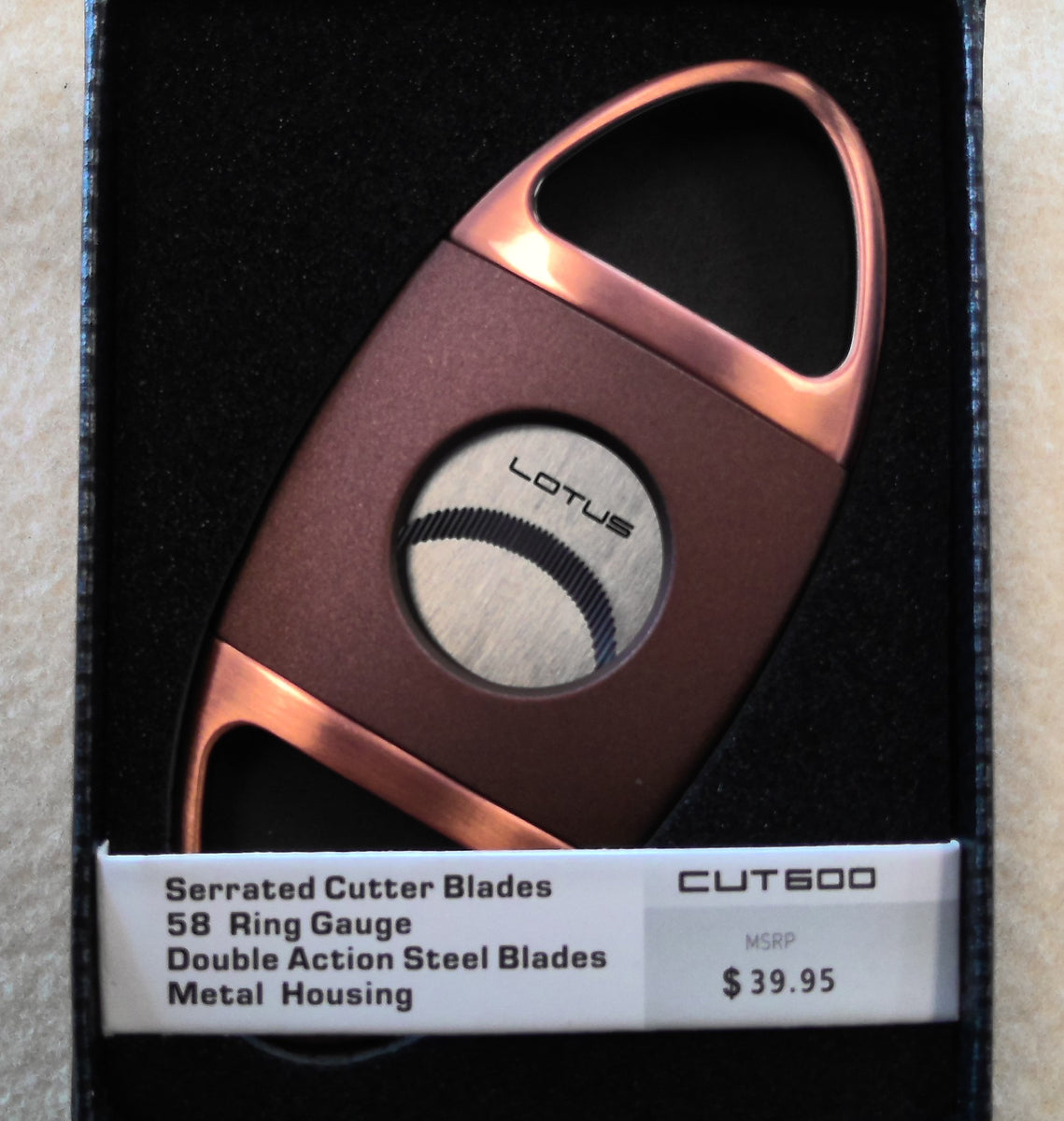 Lotus Jaws Copper, 58 Ring Gauge – The Happy Piper