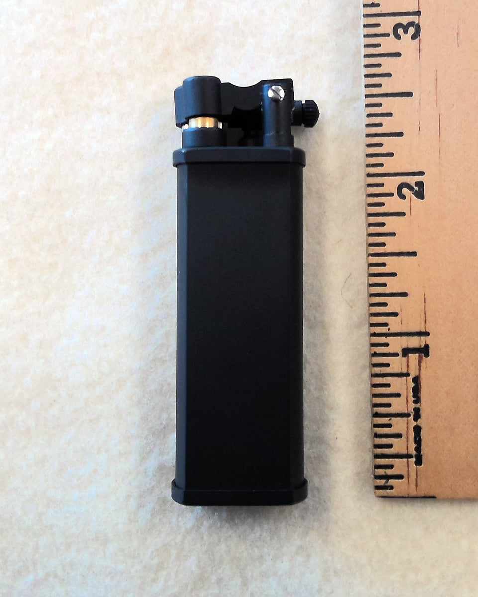 Kiribi, Kenshi Black Matte, Pipe Lighter – The Happy Piper