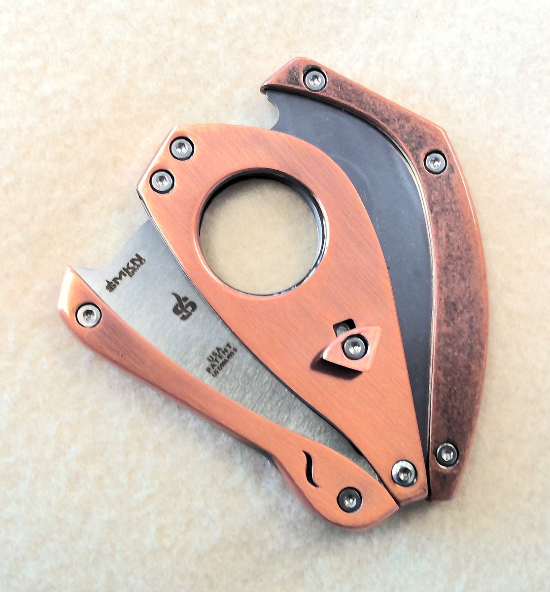 SMKN Ergo Cigar Cutter, Copper – The Happy Piper