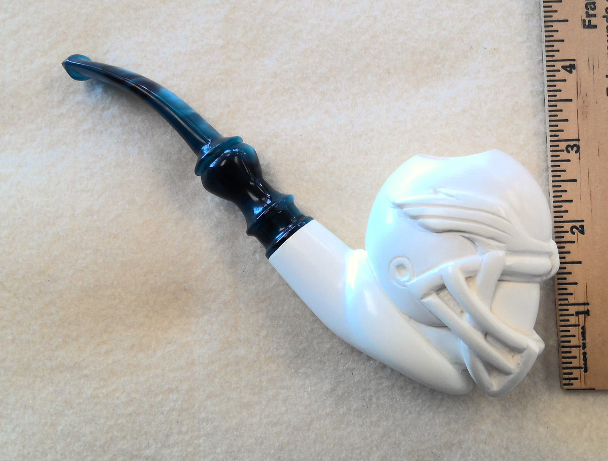Block Meerschaum, Football Helmet – The Happy Piper