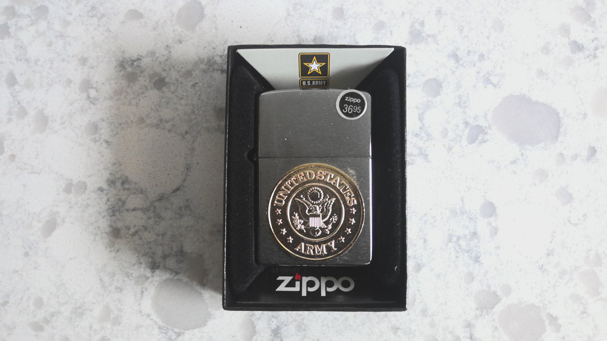 Zippo, U.S. Army – The Happy Piper
